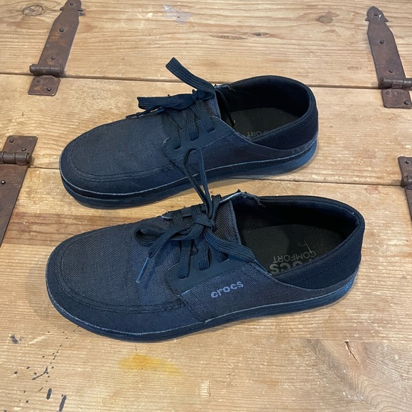 CROCS | Shoes | Crocs Lace Up Shoes | Poshmark